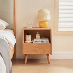 Muji bedside table store